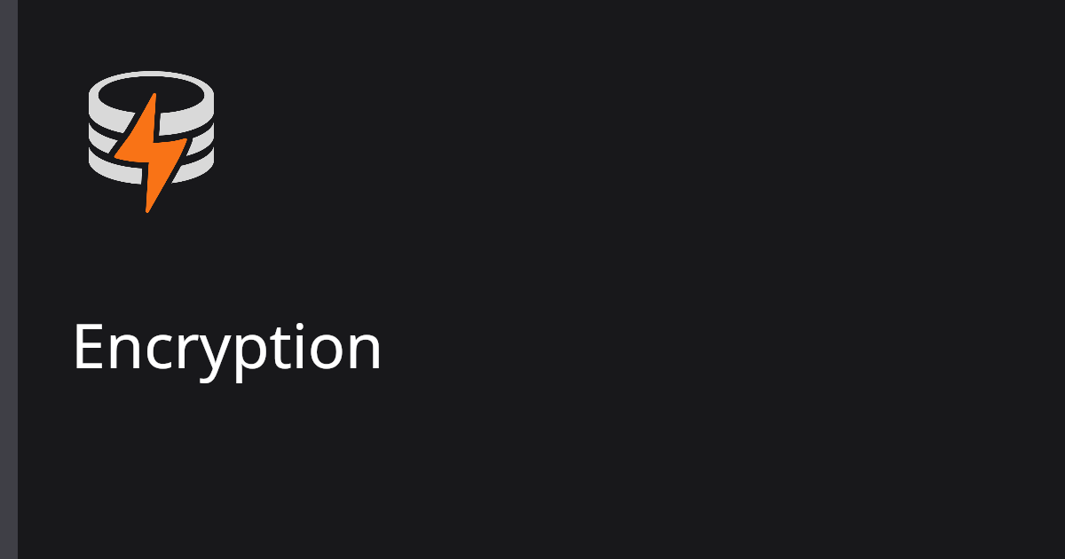 Encryption | LiveStore (0.3.1)