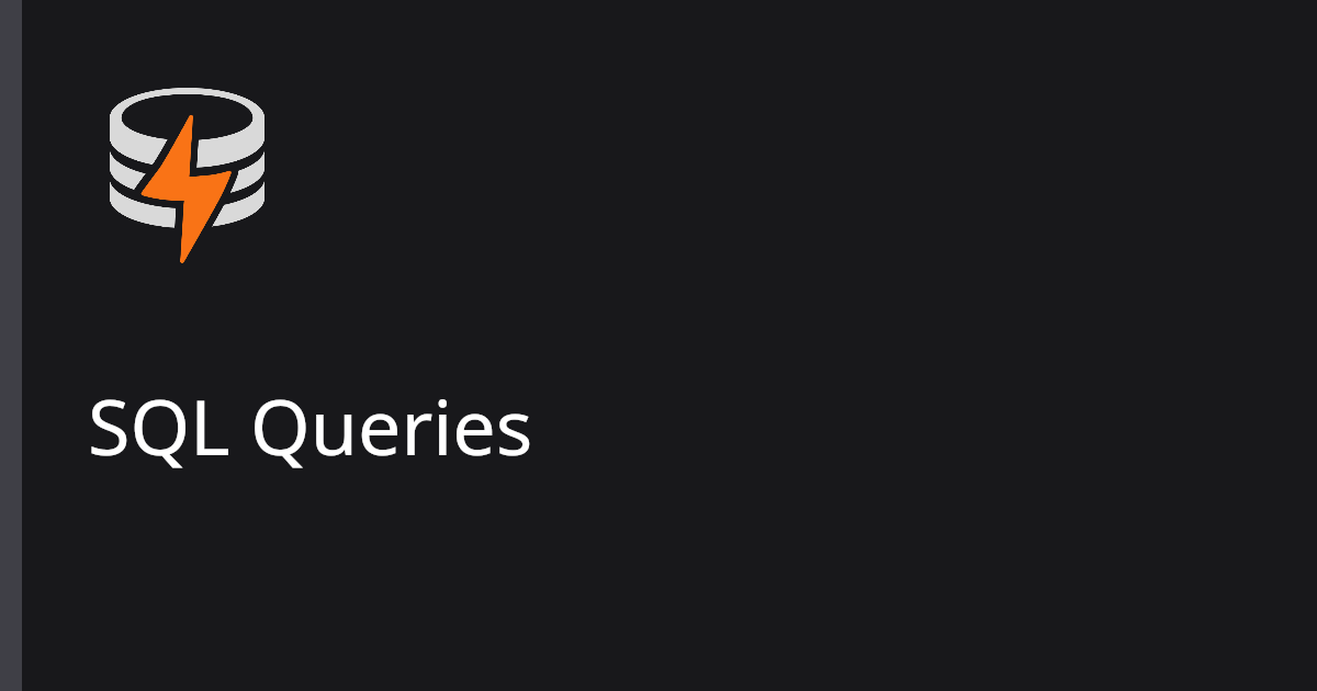 SQL Queries | LiveStore (0.3.1)
